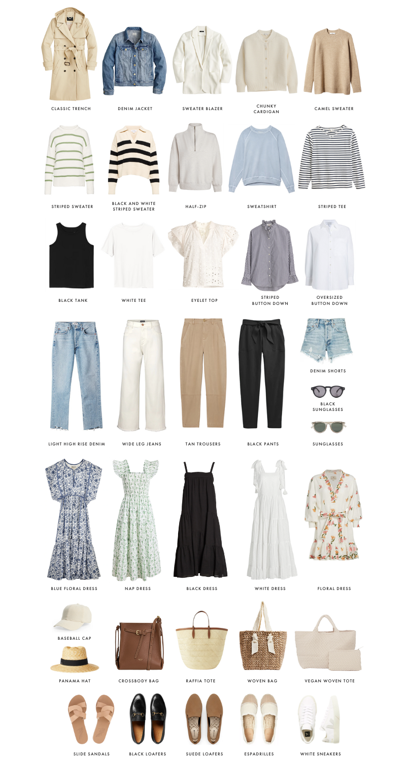 Spring Capsule Wardrobe: The Pieces to Wear This Season Spring Capsule Wardrobe: The Pieces to Wear This Season