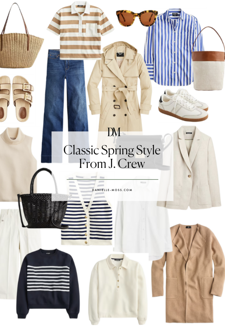 J.Crew has the best, classic pieces that will never go out of style