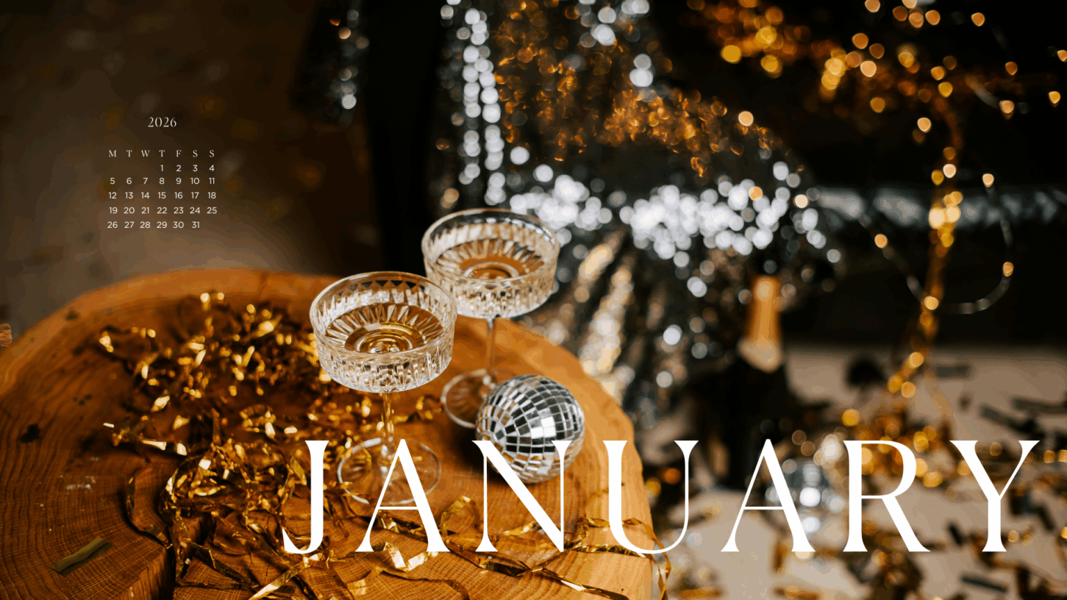 January Tech Backgrounds for 2025